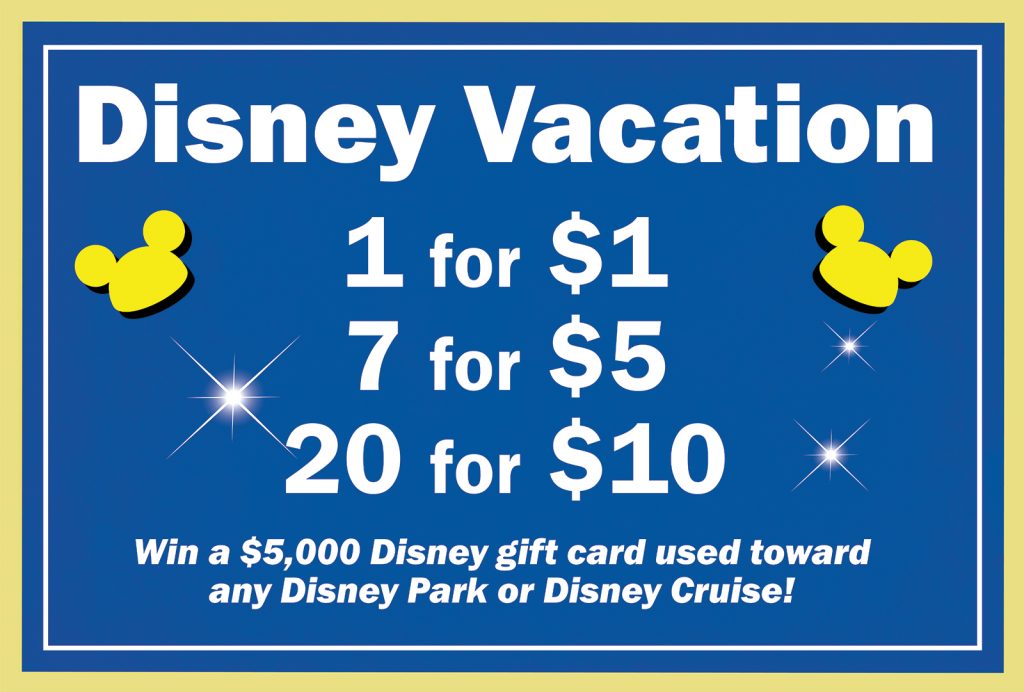 Disney Raffle | Believe In Tomorrow Children's Foundation