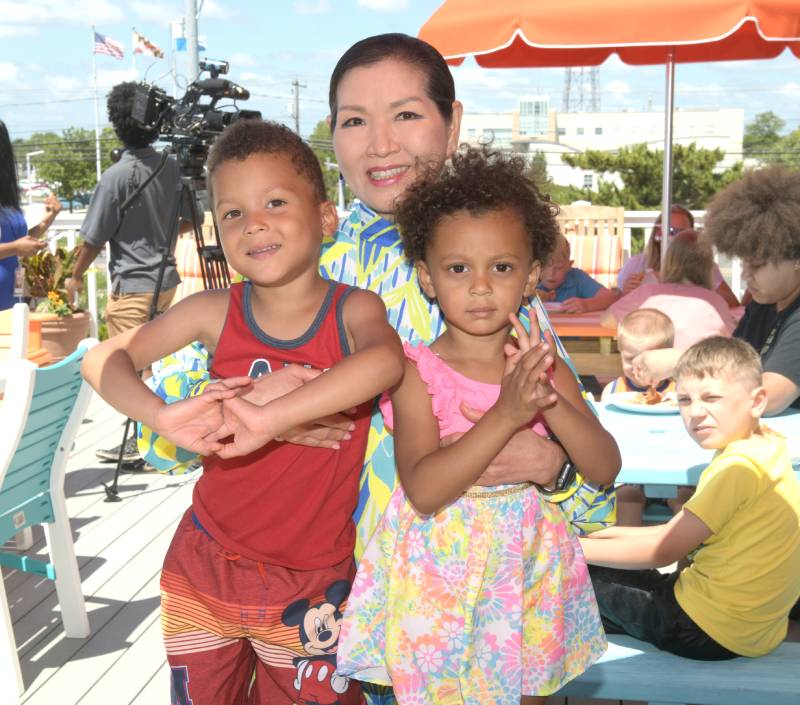 Yumi Hogan visited the Believe In Tomorrow House By the Sea