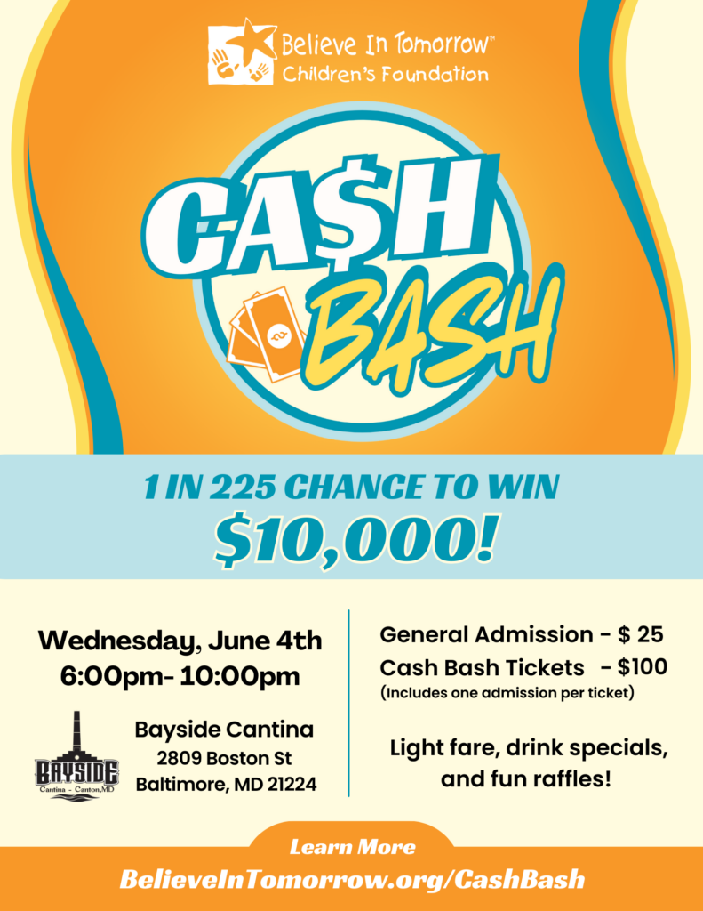 Cash Bash 2025 | Believe In Tomorrow Children's Foundation